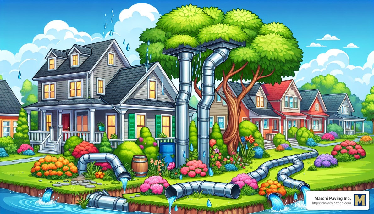 Downspout Drainage Ideas: 5 Best Creative Solutions 2024